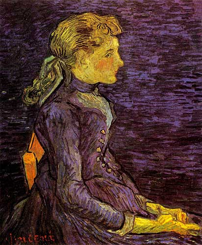 Vincent Van Gogh Portraits 57 Portrait of Adeline Ravoux Auvers-sur ...